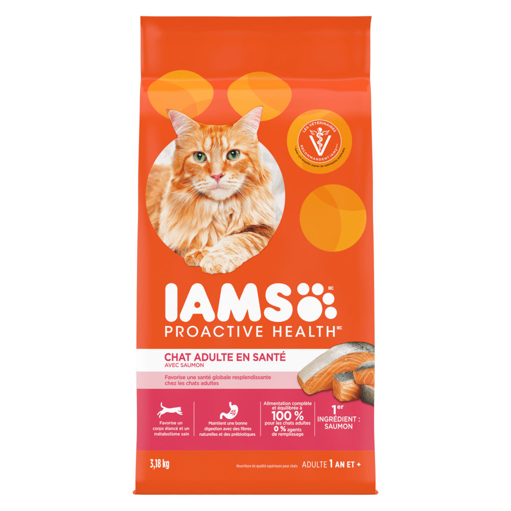 NOURRITURE SÈCHE POUR CHAT ÂGÉ EN SANTÉ IAMS(MC) AVEC POULET